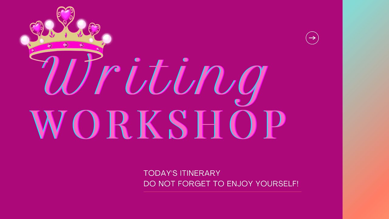 Phase 3 Writing Workshop 2021 Pre-Show Agenda Video - YouTube