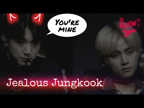 When kookie gets Jelly! Vkook