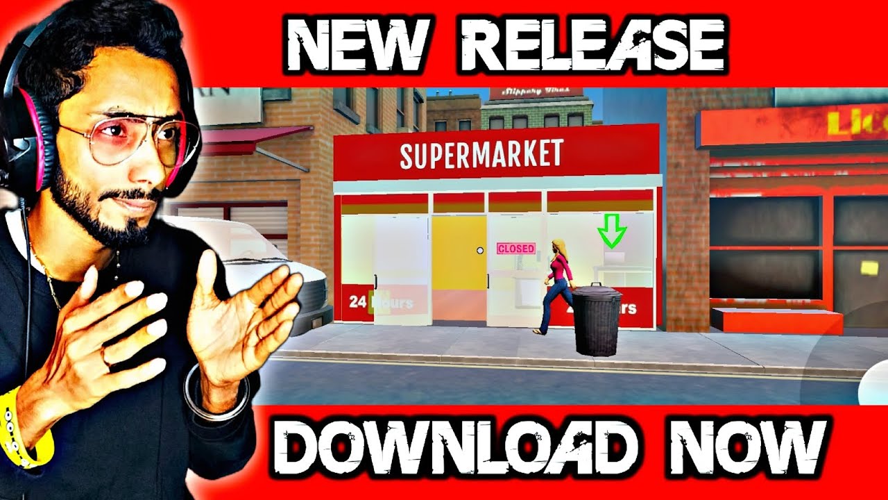 Download Now - New Release Super market simulator game for Android ...