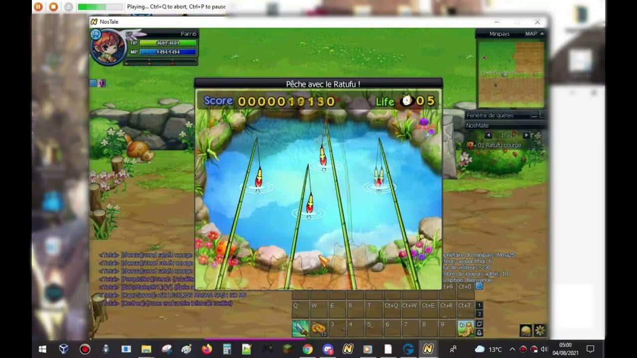 Nostale bot vivier 500m/mois - YouTube