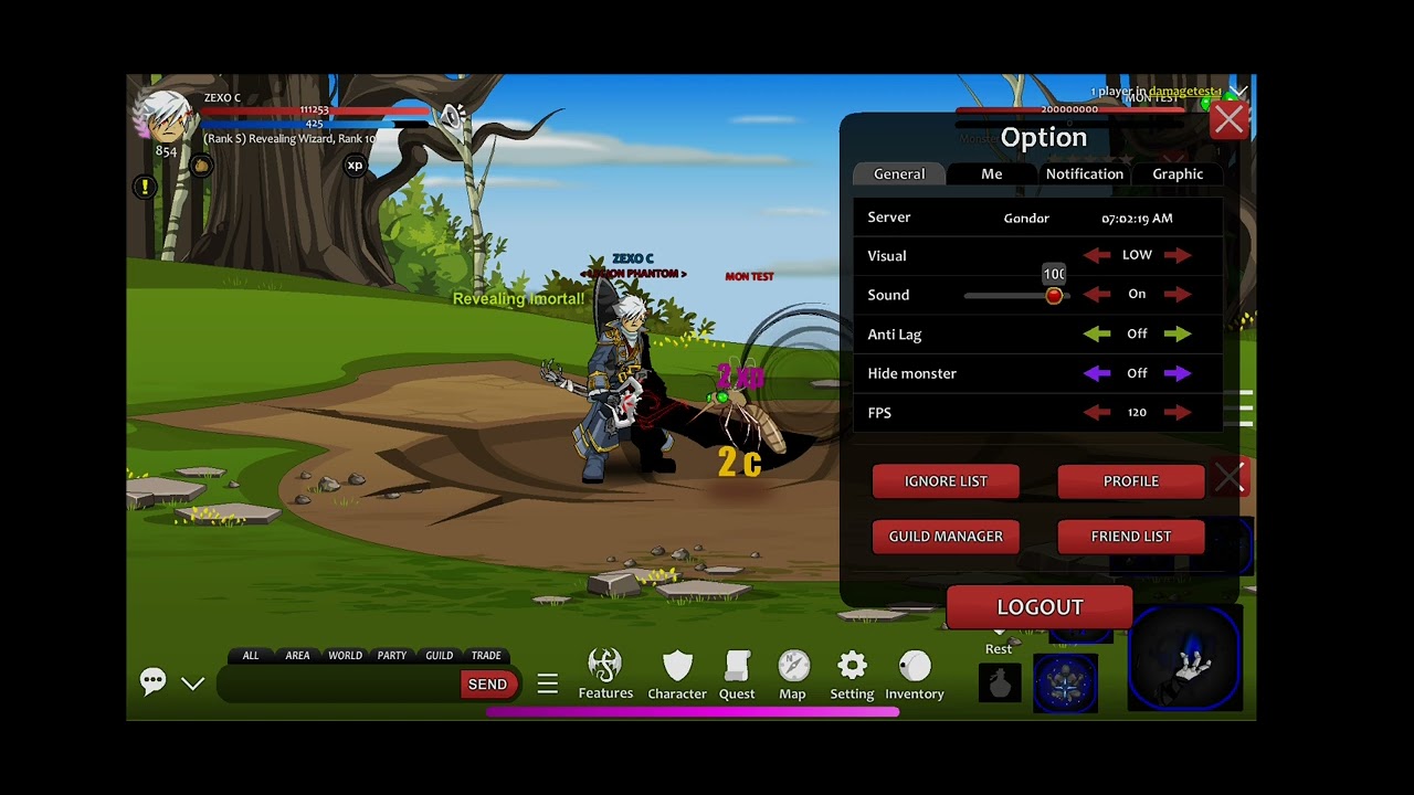 REDAQ review class (Rank S) Revealling wizard - YouTube