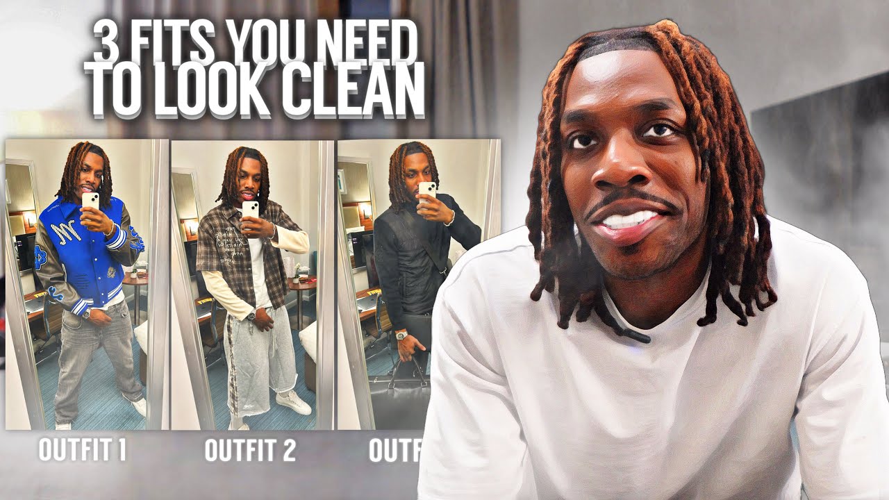 3 Fits you need to look clean 🧼 - YouTube