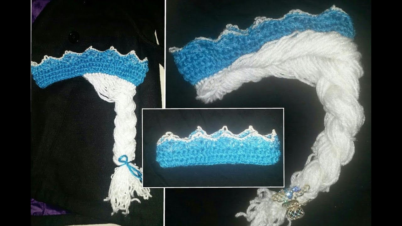 CORONA PRINCESA ELSA (FROZEN) PART 1 - YouTube
