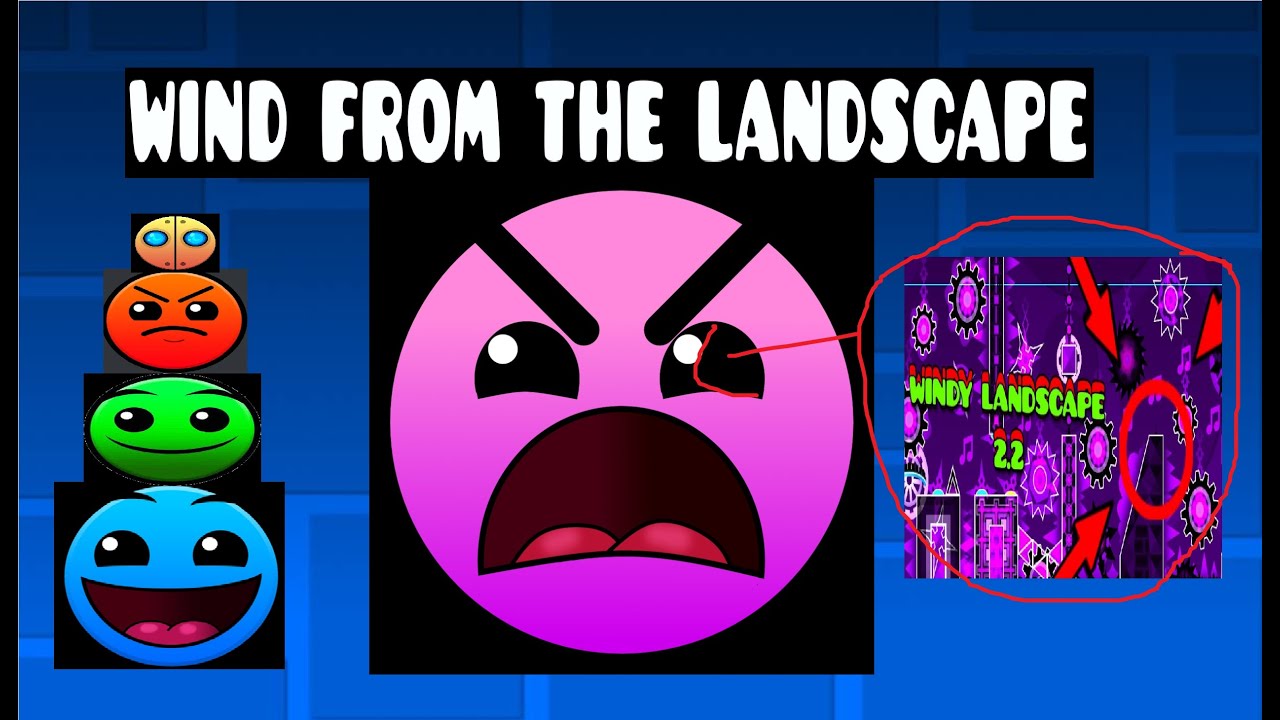 New Lobotomy Wind from the Landscape 💨🏞️ | Geometry Dash 2.2 - YouTube