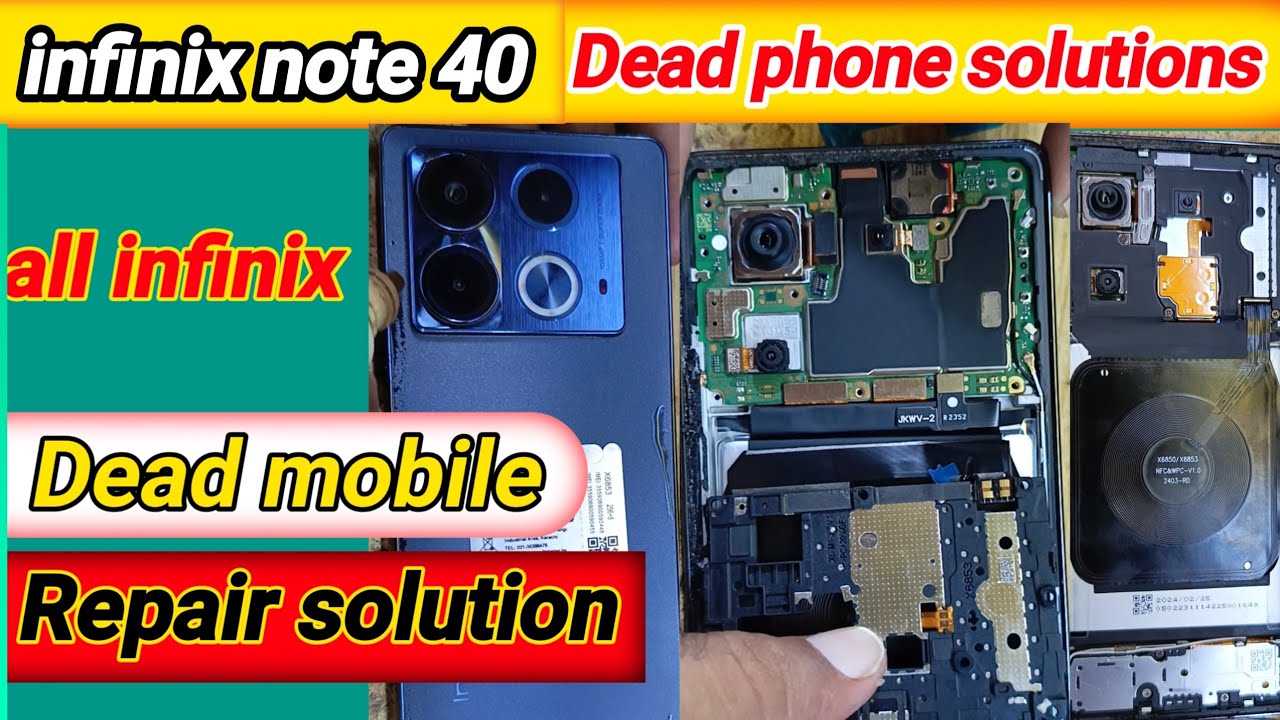 Infinix Note 40 Dead problem Solution /note 40dead mobile repair # ...