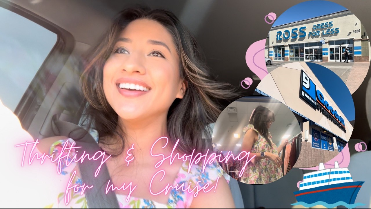 Let's go Thrifting & Shopping for my Cruise Outfits! Let's shop Goodwill, Tj Maxx & Ross! - YouTube