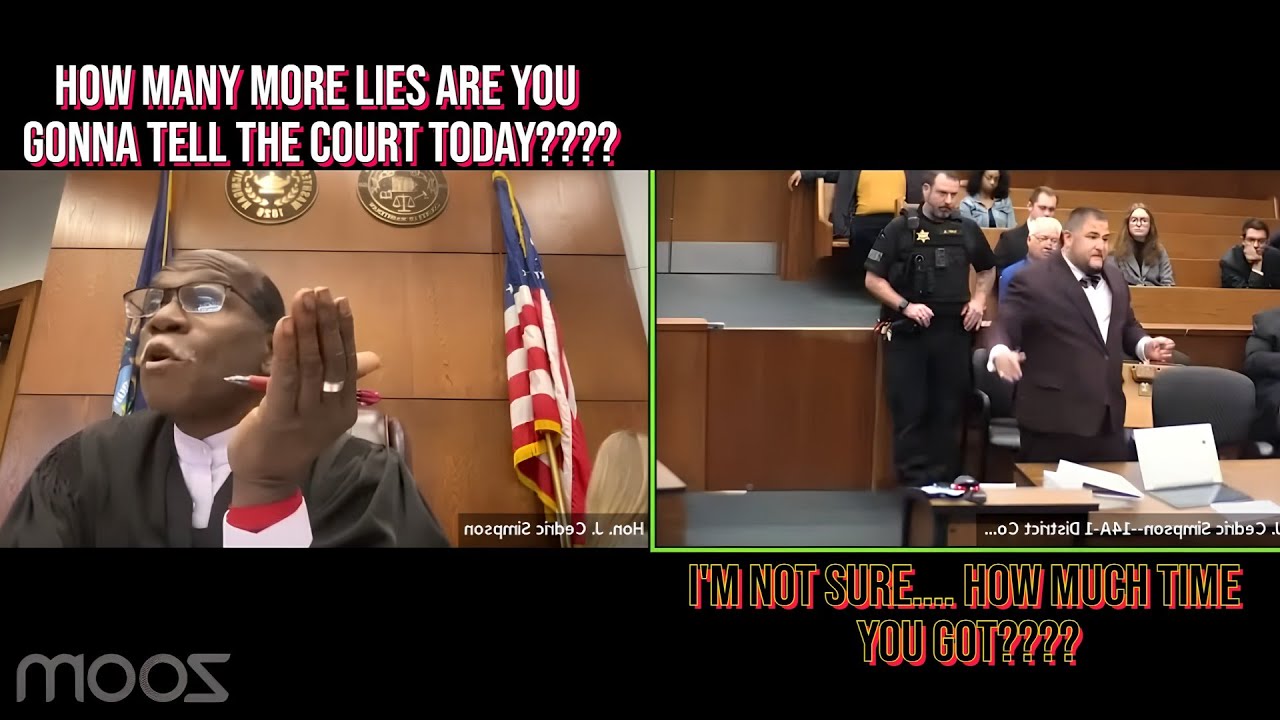 Judge Simpson Addresses Less Than Ethical Defense Attorney Who Lies ...