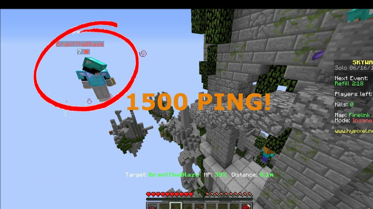 he had 1500 ping. - YouTube