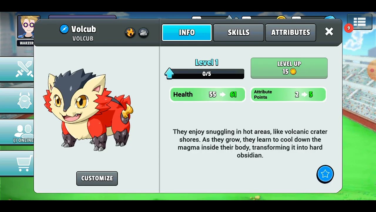 getting VOLCUB IN MONSTER MASTER - YouTube