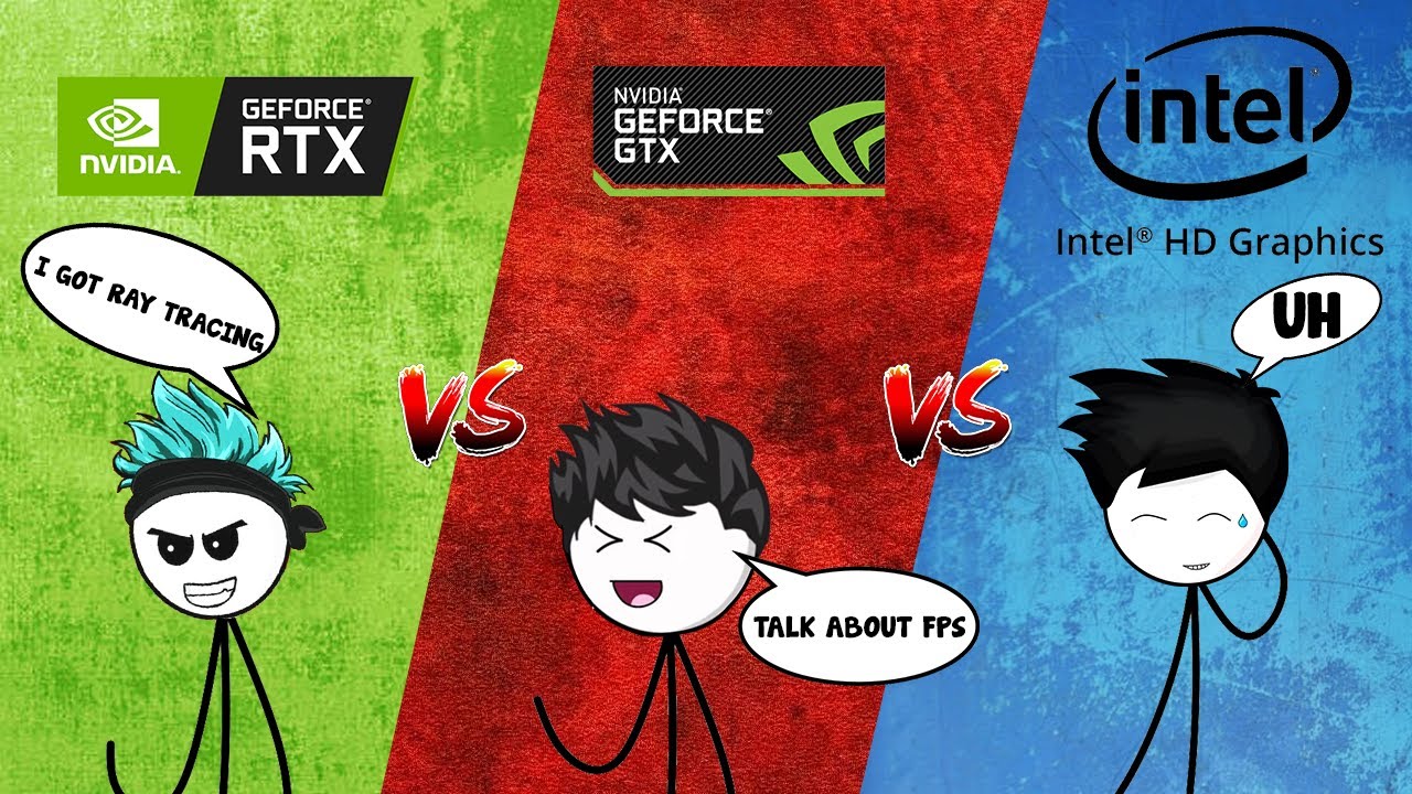 The Ultimate Battle: RTX Gamers VS GTX Gamers VS Intel HD | ft ...