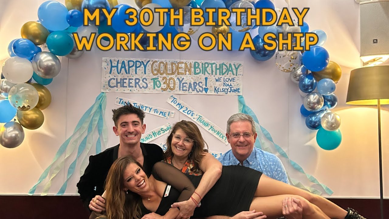 MY SURPRISE birthday party while working on the Valiant Lady cruise ...