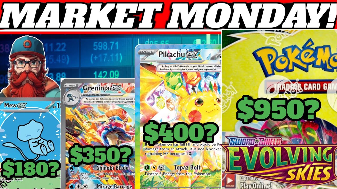POKEMON MARKET MONDAY! Weekly Investing, Collecting & News Update ...