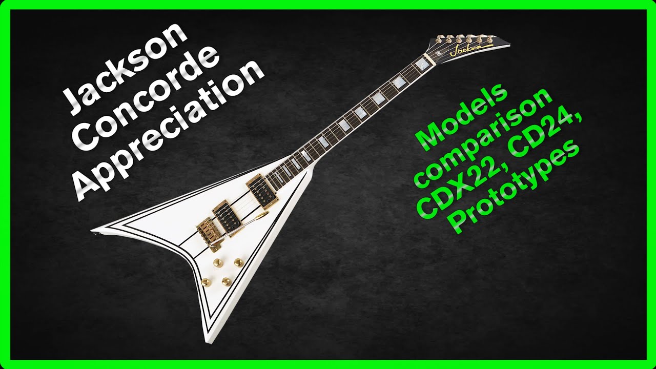 Jackson Concorde Appreciation - Most controversial guitar ever made ...