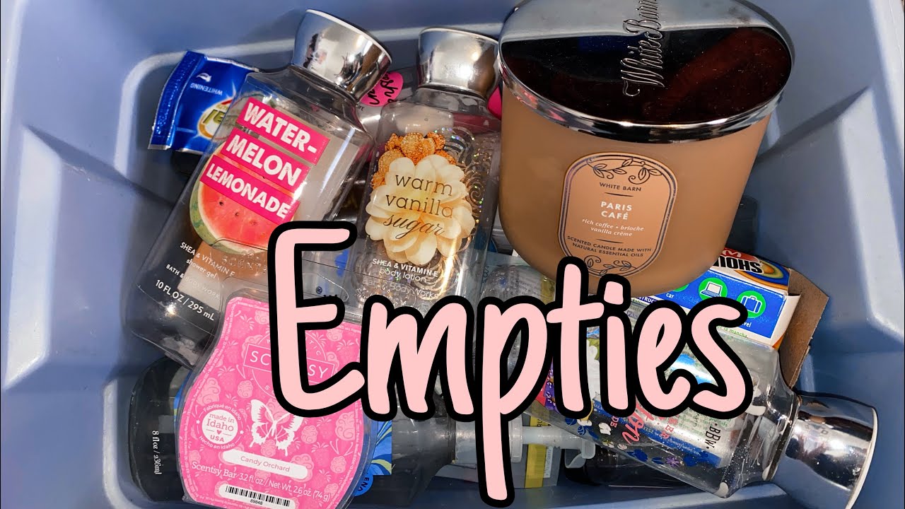 Summer Empties🌺2024☀️ - YouTube