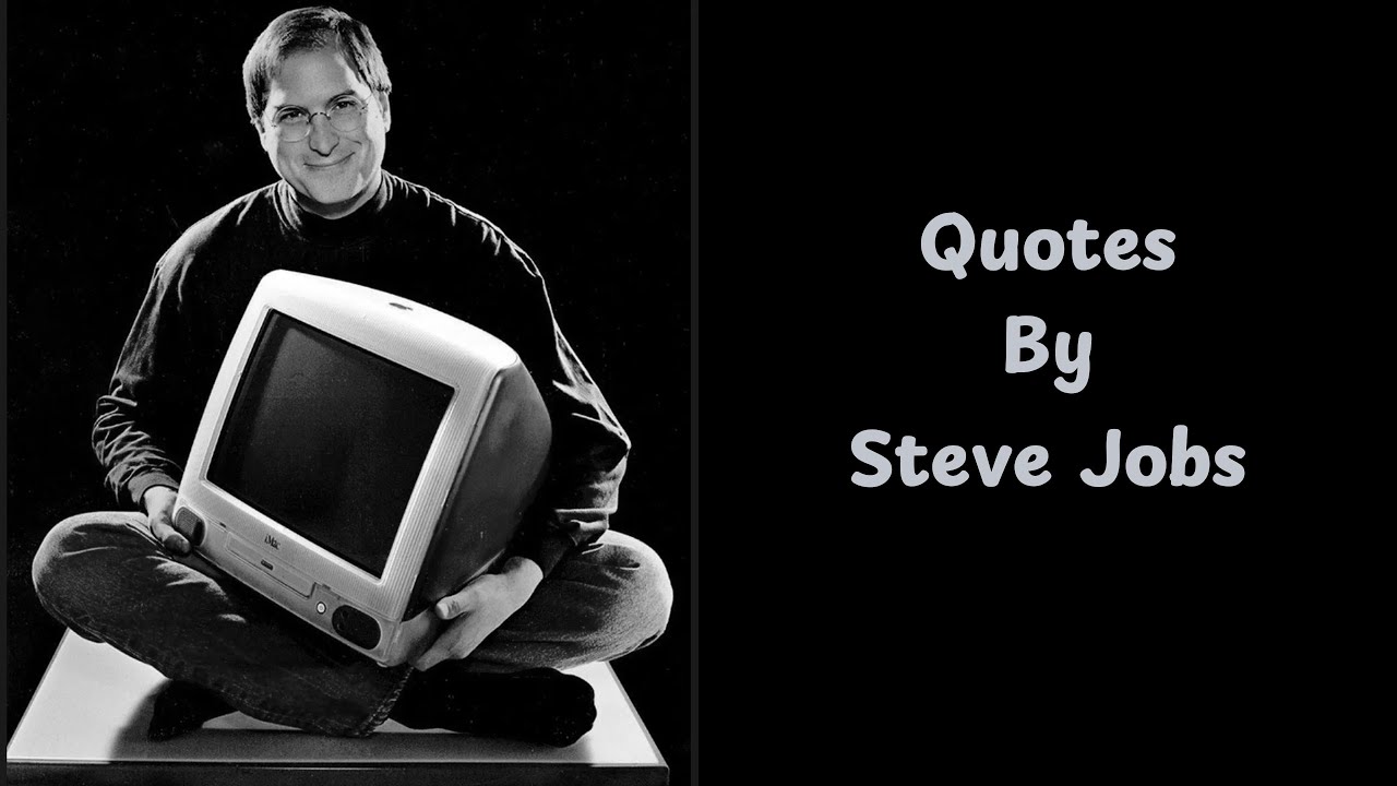 Follow your heart and your... — Steve Jobs Quotes - YouTube