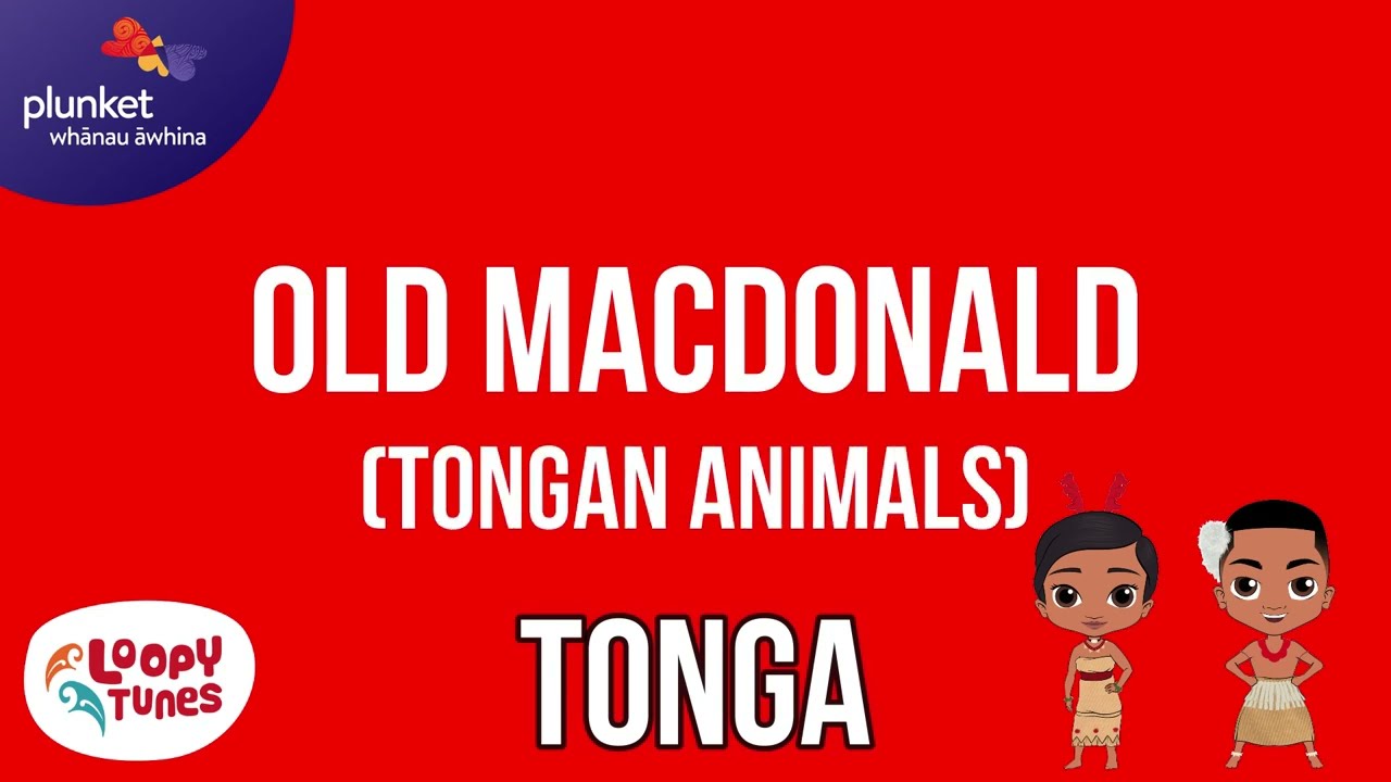 Old MacDonald Had A Farm | Tongan Animals | Bilingual Tongan childrens ...