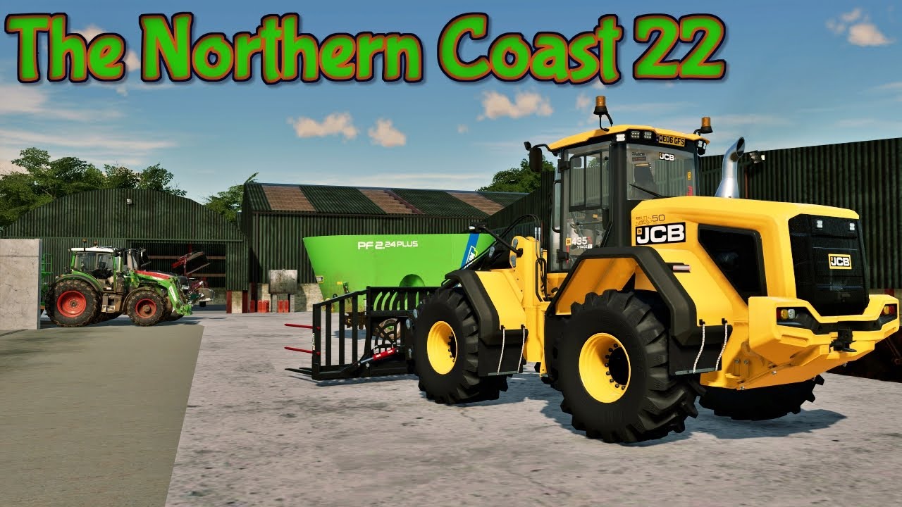 #Farming #fs22 busy day on the northern coast (pc) - YouTube