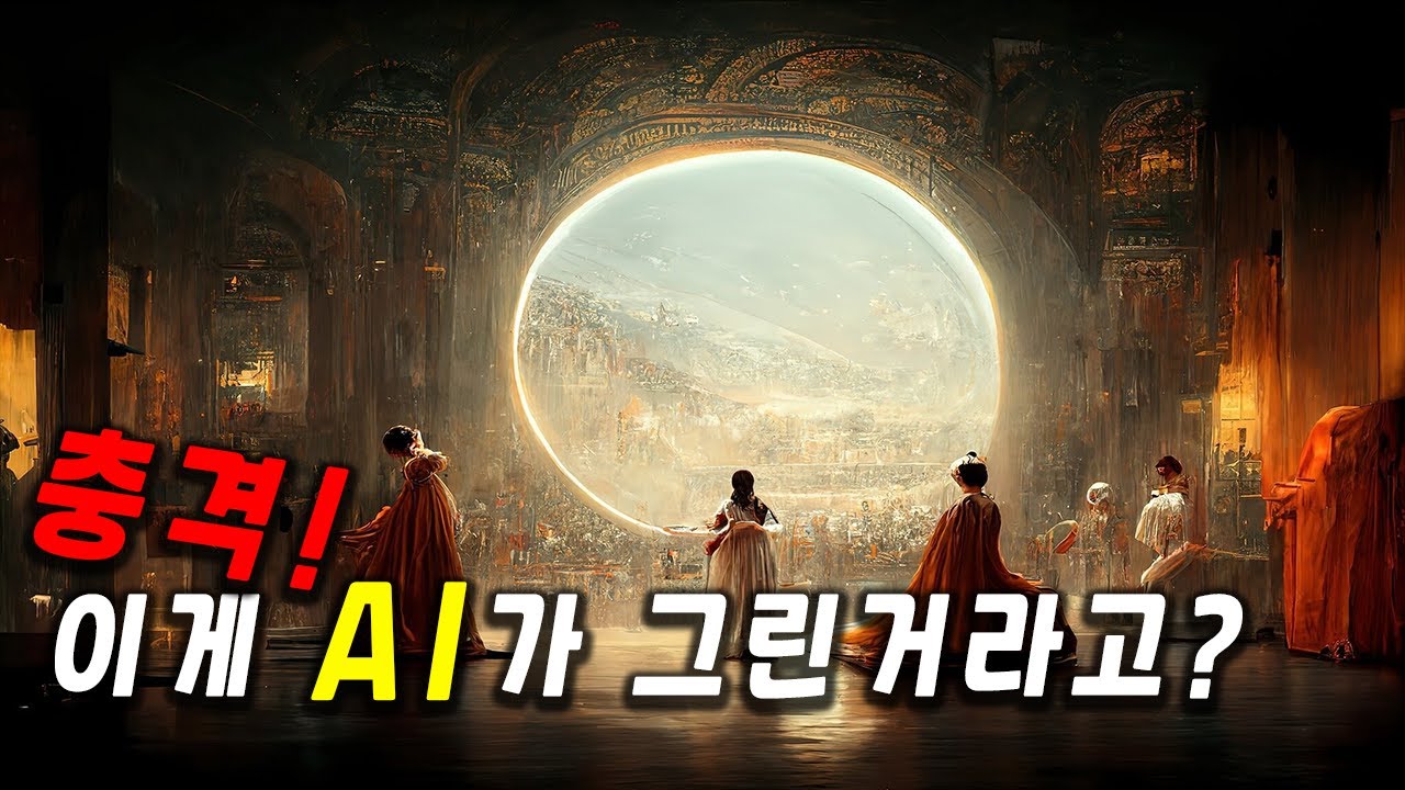 "인간시대의 끝이 도래했다!" 사람을 뛰어넘는 인공지능의 그림실력 | AI 그림이 미국 미술대회에서 우승하다 - YouTube