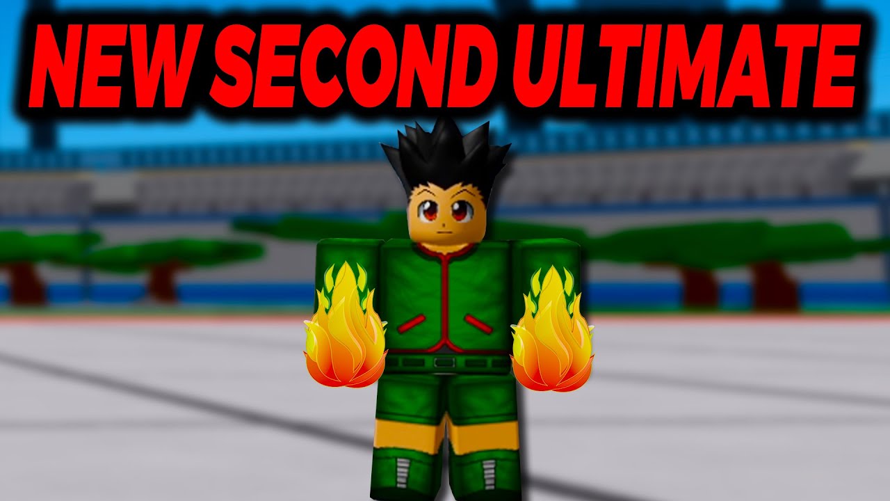 New Second Ultimate Move For The Gon Character In Roblox Nen ...