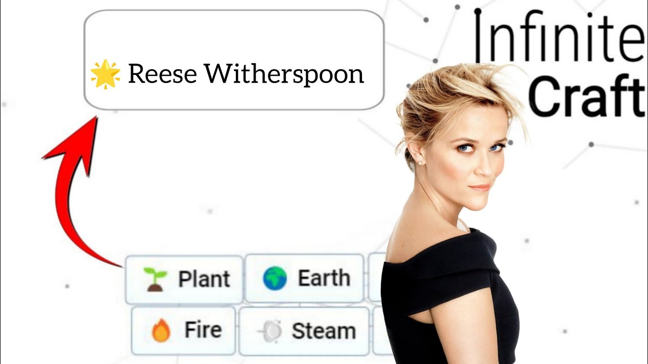 How to make Reese Witherspoon in infinite craft | infinity craft - YouTube