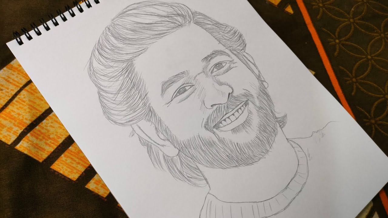 Mahendra Singh Dhoni Face Drawing | Beginner to Advanced Sketch ...