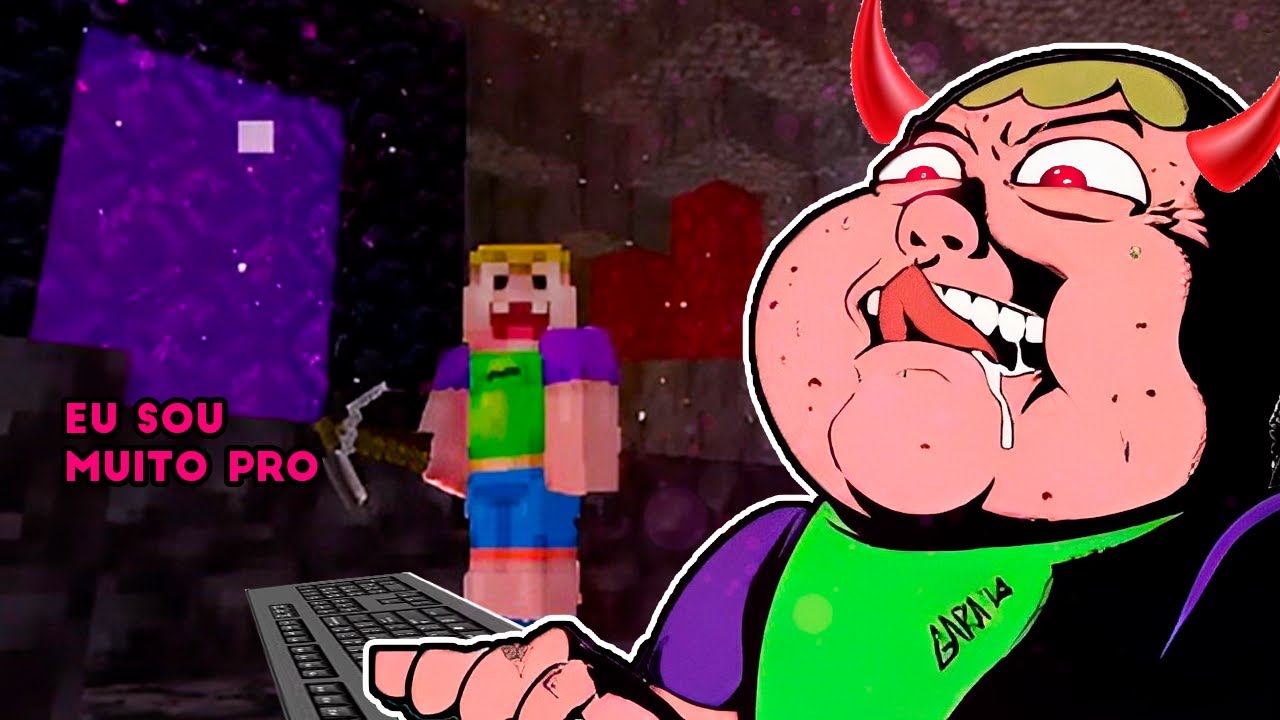 o CLARÊNCIO chegou no INFERNO! no MINECRAFT - YouTube