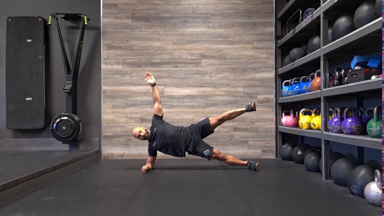 Star side plank - YouTube