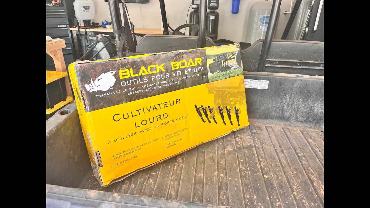 Black Boar Cultivator/Chisel Plow Review - YouTube