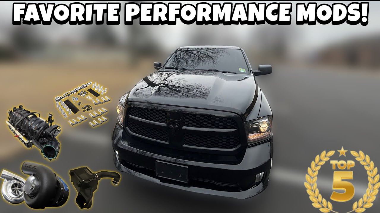 My Top 5 favorite Performance Mods For a 4th Gen Ram 1500 - YouTube