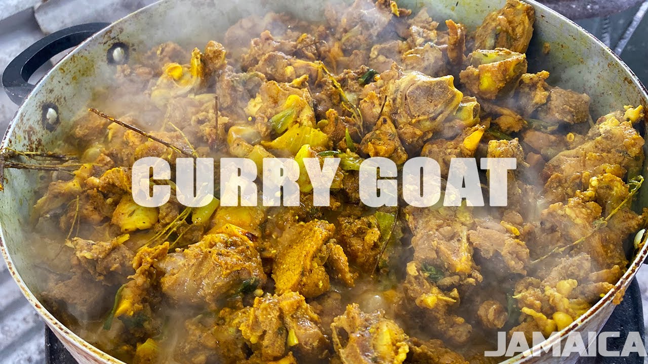 SPICY JAMAICAN FOOD - CURRY GOAT • STEW CHICKEN • CORN PORK • MANNISH ...
