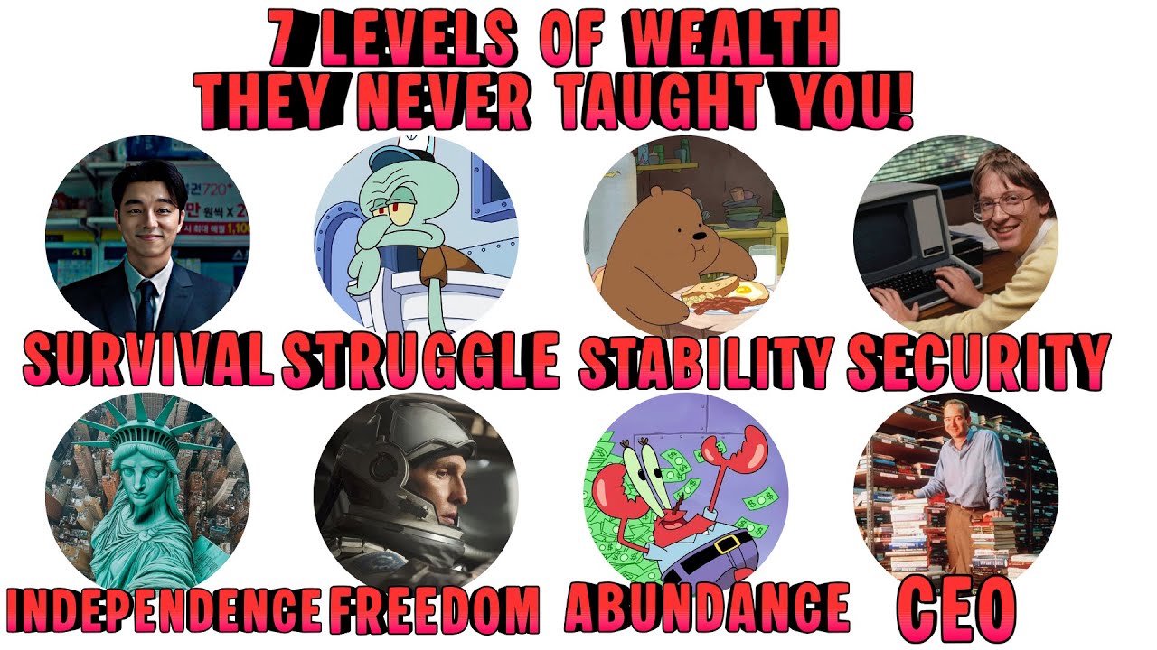 7 Levels of Wealth They Never Taught You (How People REALLY Get Rich ...