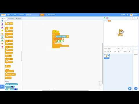 Scratch/how to use cloud variable - YouTube