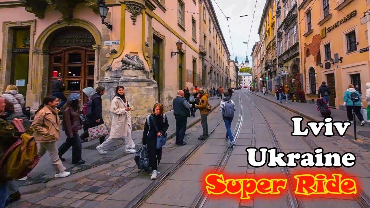 HOW I SEE IT: Lviv, Ukraine. Bike Ride🚲Good Mood [4k video walk] 2023 ...