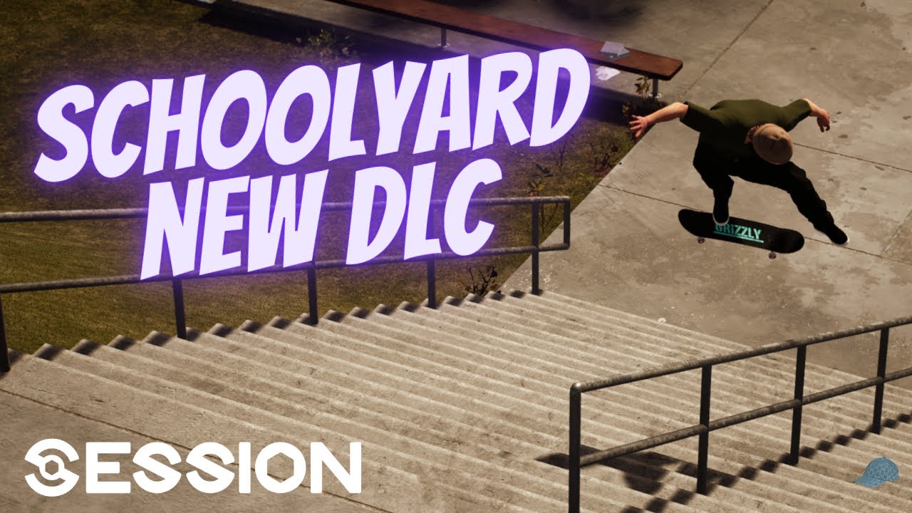 Session: Skate Sim Schoolyard NEW DLC Realistic Gameplay - YouTube