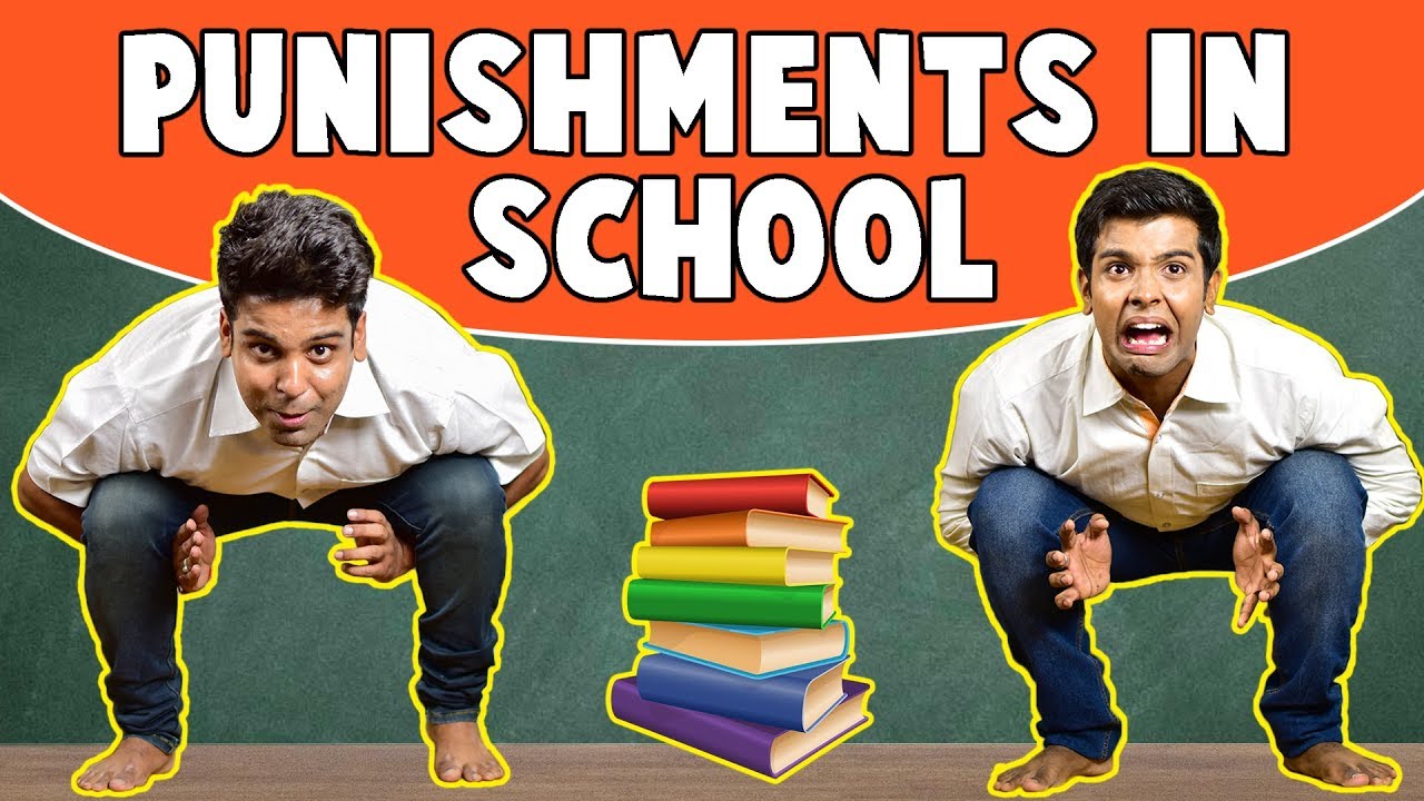 PUNISHMENTS in SCHOOL | The Half-Ticket Shows - YouTube