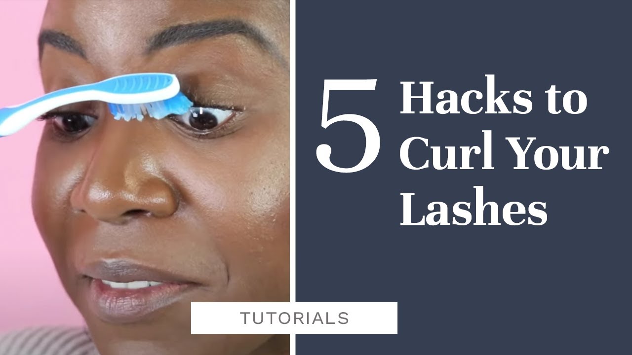 5 HACKS TO CURL YOUR EYELASHES YouTube