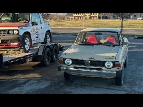New Race Legends // First Look at 1979 Subaru BRAT Rally - YouTube