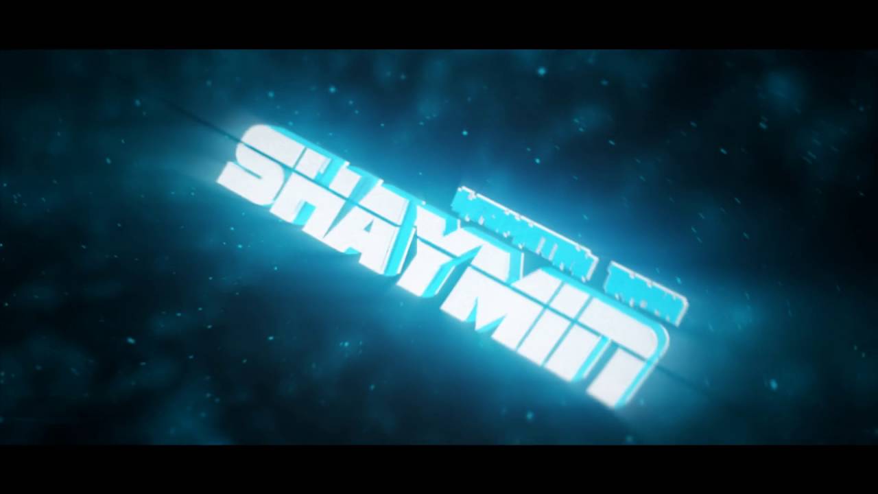 Cyan GD C4D & AE Intro for TheTrueShaymin - YouTube