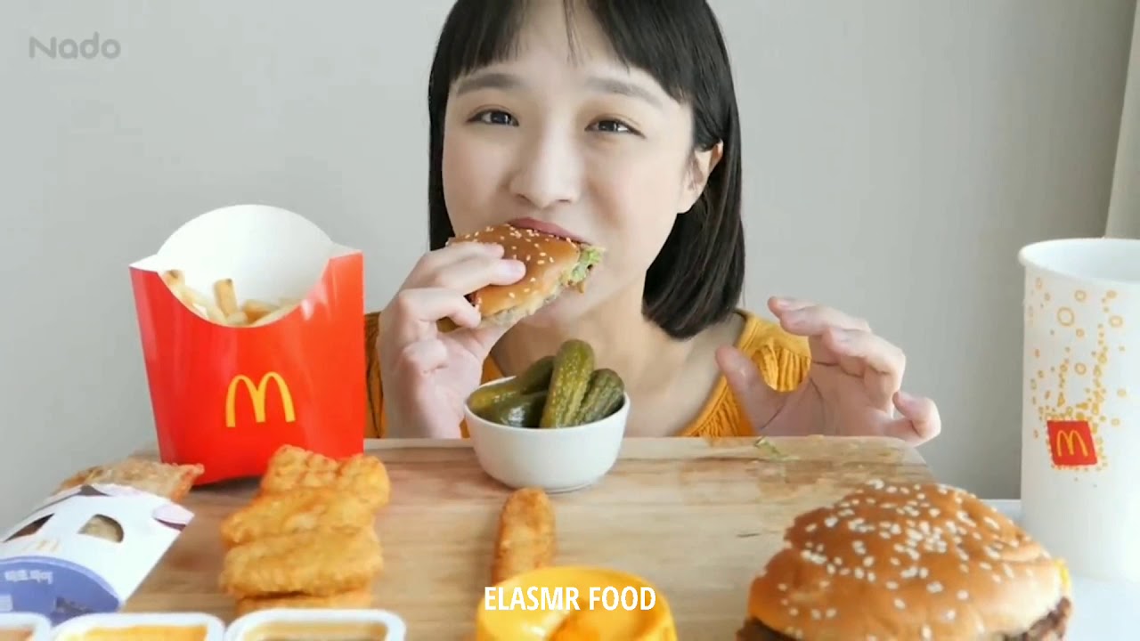 나도Nado - ASMR MacDonalds (BITES ONLY) - YouTube