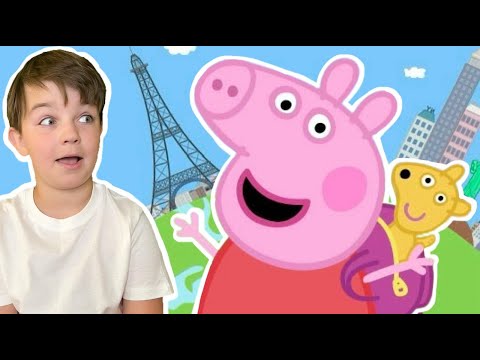 Travel around the world with Peppa Pig | Gameplay with Ima and Jessy