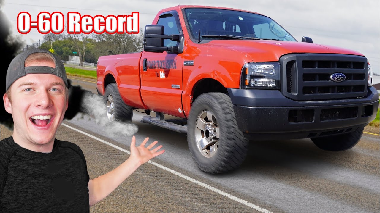 I Made My 6.0L Powerstroke A Drag Truck - YouTube