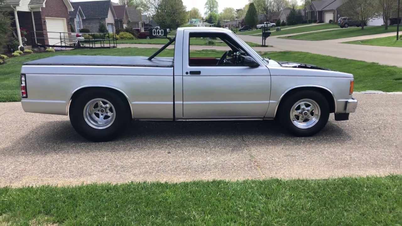 1984 Pro Street V8 S10 383 Stroker - YouTube