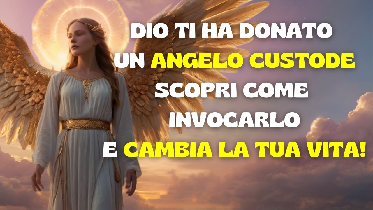 Dio ti ha donato un ANGELO CUSTODE! Scopri come INVOCARLO e cambia la ...