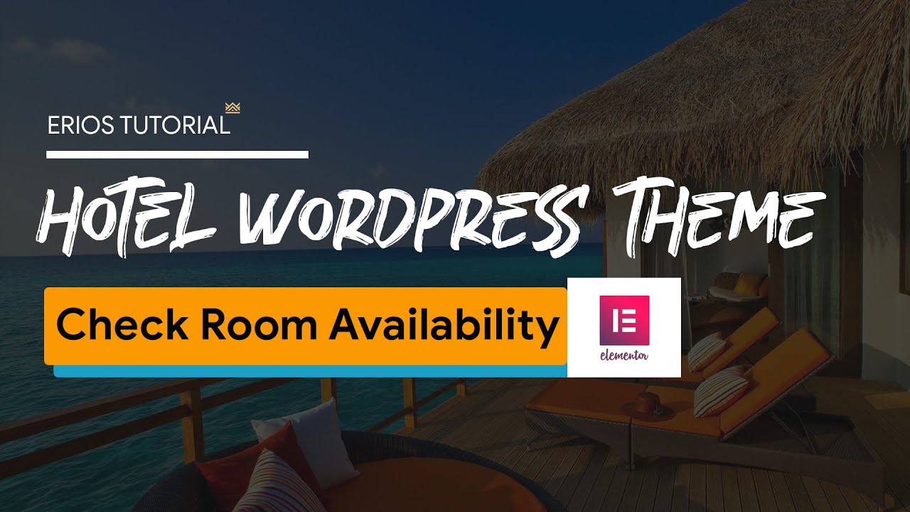 How to Check Room Availability in Hotel WordPress | How to Use Erios ...