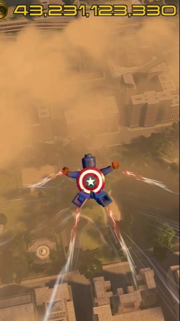 Captain America Jump From Helicarrier #shorts #lego - YouTube