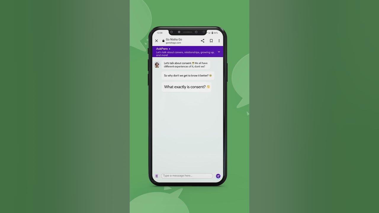 Go Nisha Go AskParo Chatbot Video - Consent - YouTube