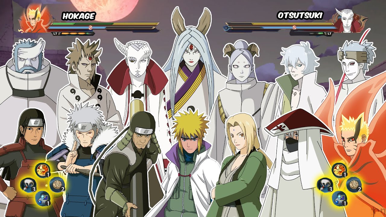 HOKAGE VS OTSUTSUKI FULL POWER | Naruto Storm 4 MOD - YouTube