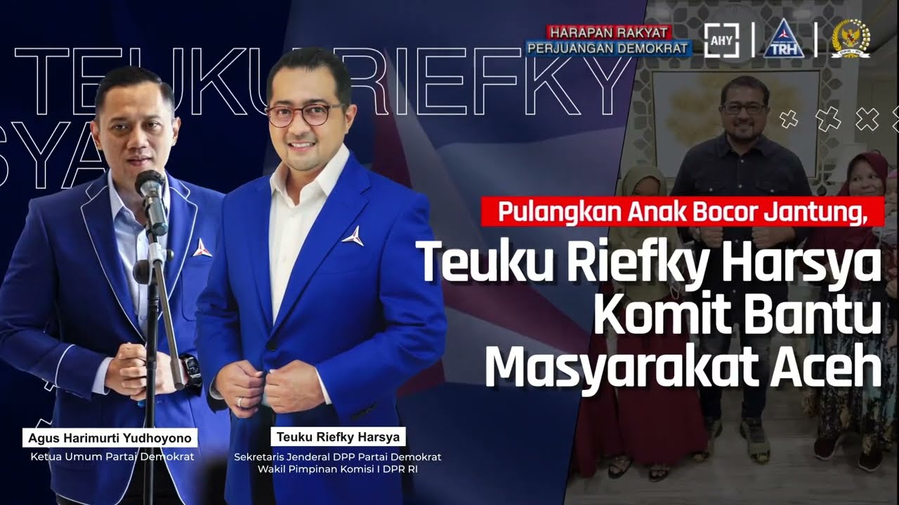 Pulangkan Anak Bocor Jantung, Teuku Riefky Harsya Komit Bantu ...