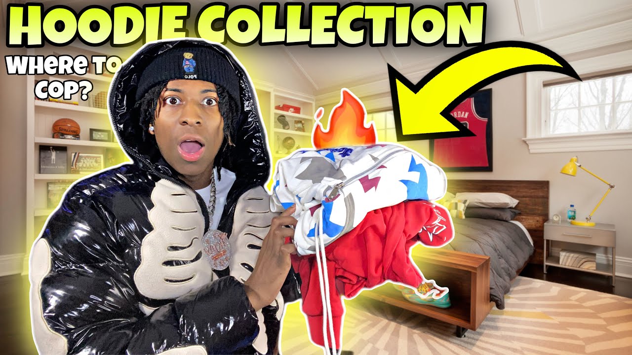 MY HOODIE COLLECTION | BEST PLACES TO BUY DESIGNER HOODIES FOR CHEAP🔥 ...