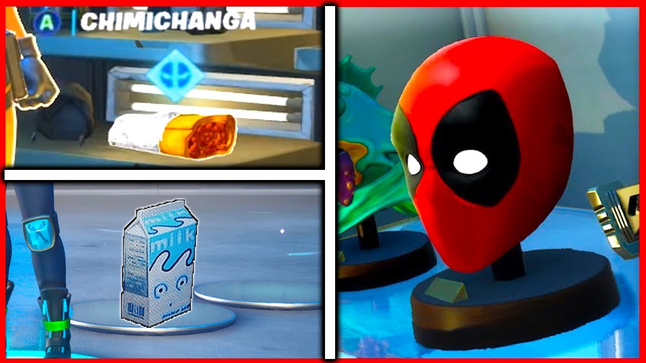 ENCUENTRA el CARTÓN de LECHE de DEADPOOL 🥛 y ENCUENTRA LAS CHIMICHANGAS ...